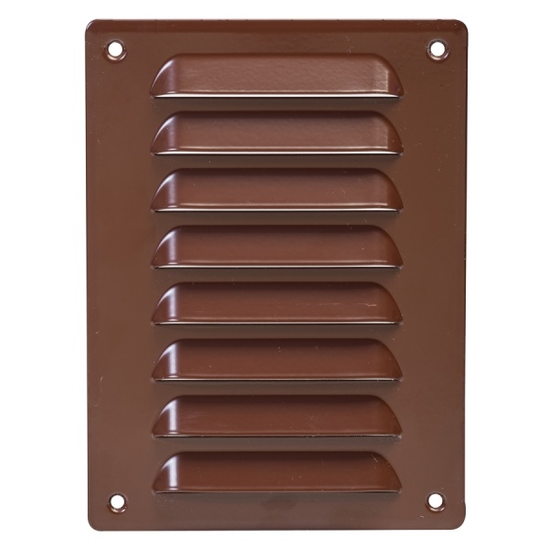 VENT. REST 140X190mm VÄLIMINE METALL PRUUN MR1419B - Restid, plafoonid ...