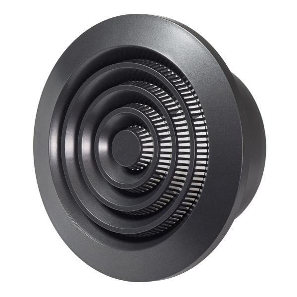 VENT. REST ÜMAR D100 LAKKE PLAST ANTRATSIIT NGA100A - Restid, plafoonid ...